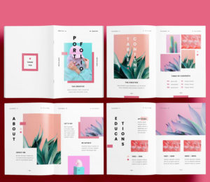 Free Portfolio Design Layout Template