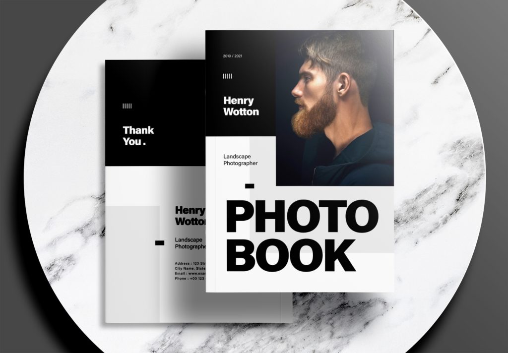 Free InDesign Portfolio Photobook Templates