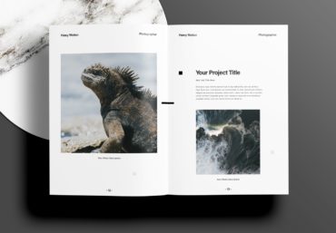 Free InDesign Photobook Layout Templates
