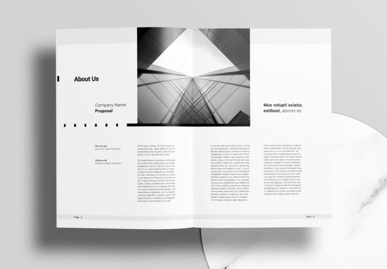 Free Download Project Proposal InDesign Template