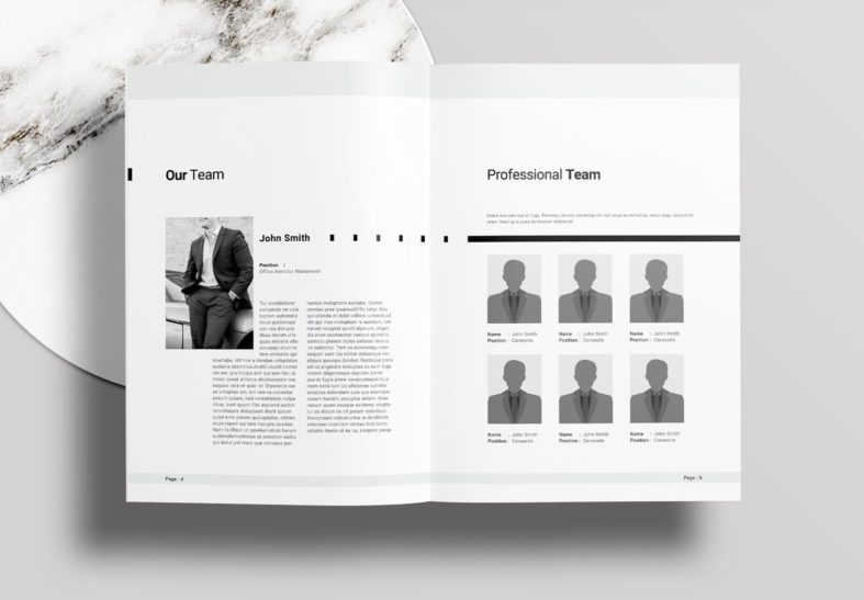 Free Download Project Proposal InDesign Template