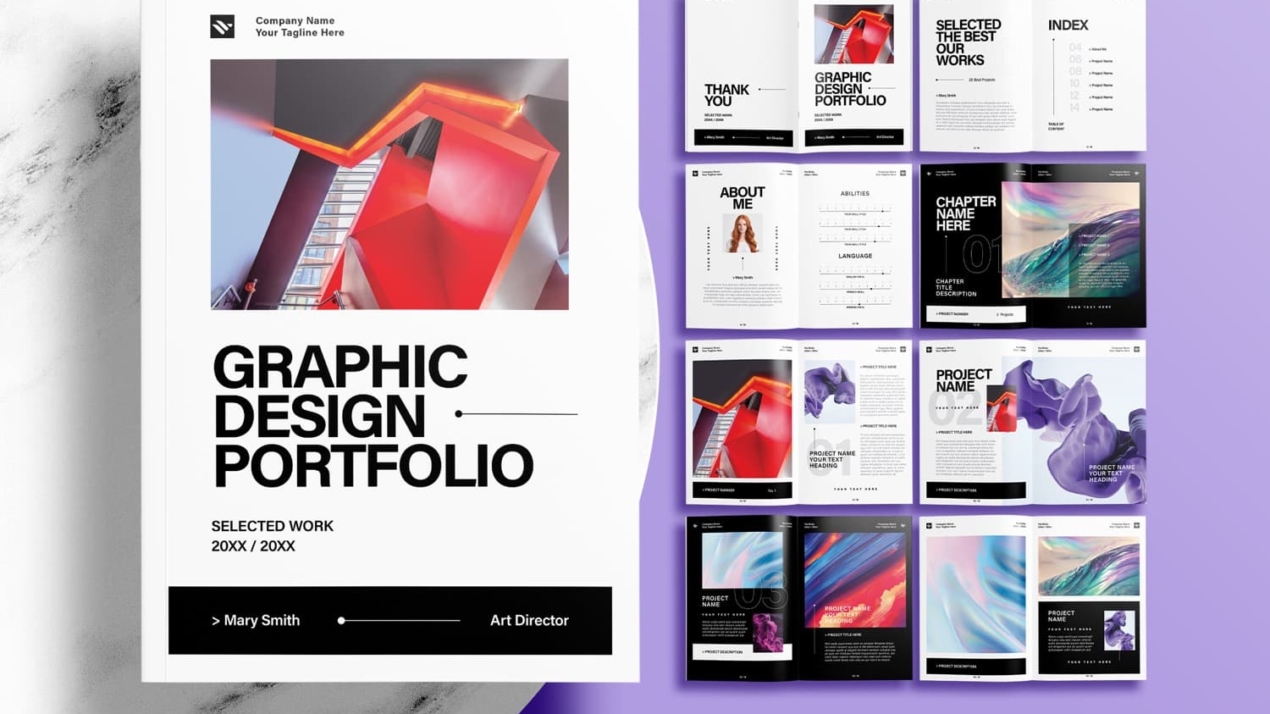 Portfolio - Free Templates & Graphic Resources | Unsell.Design
